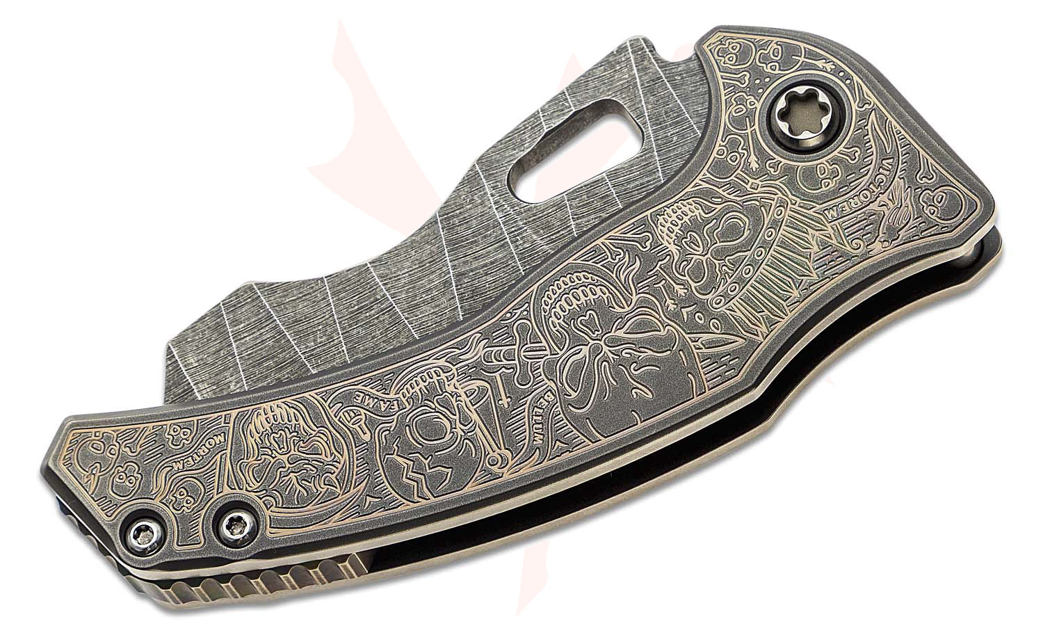 Borka Blades/Mike Bond Custom Collaboration Folding Knife 3.75" CPM-154 ...