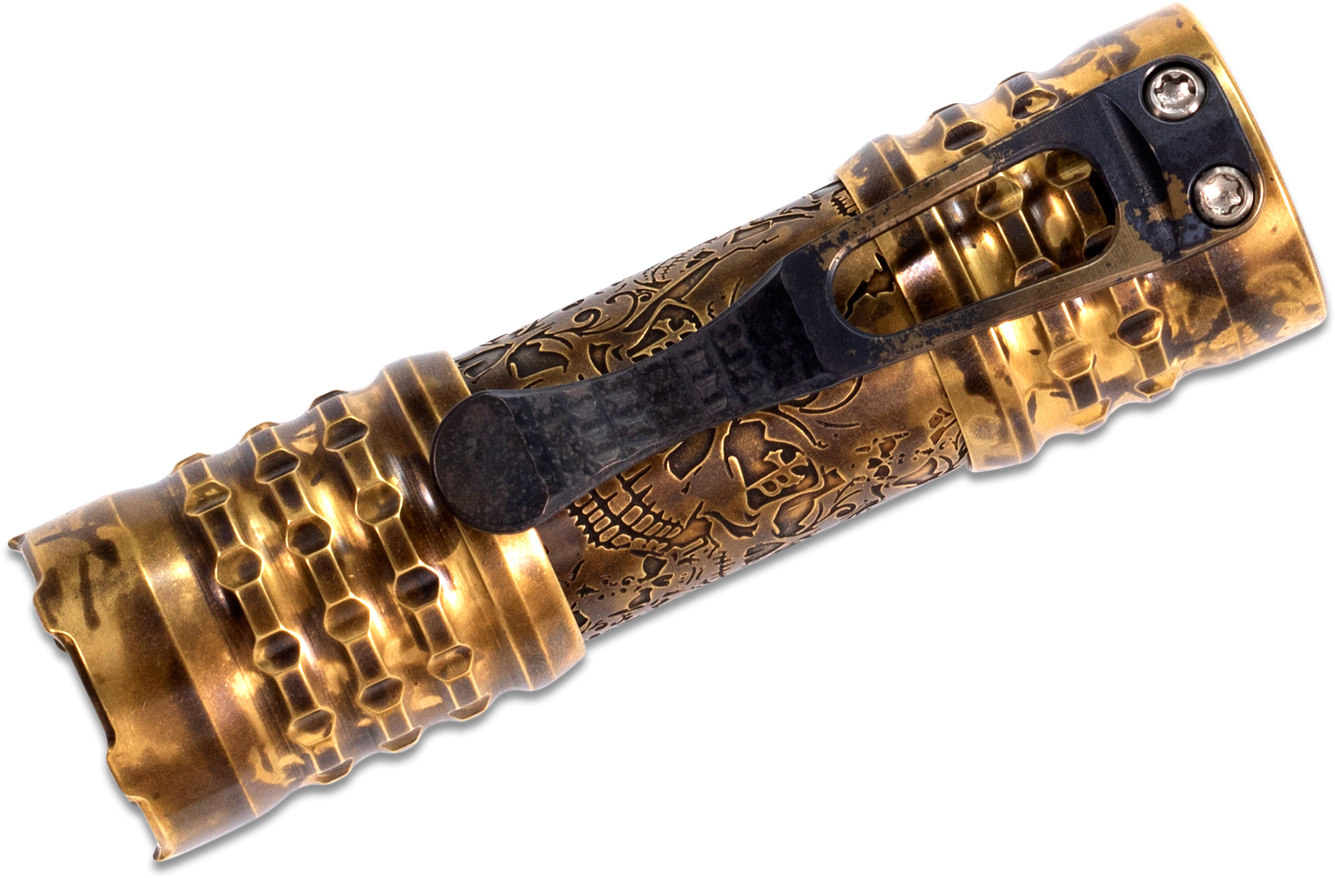 CWF Custom Flashlights/Ti2 Design Custom Borka Edition Pele Flashlight ...