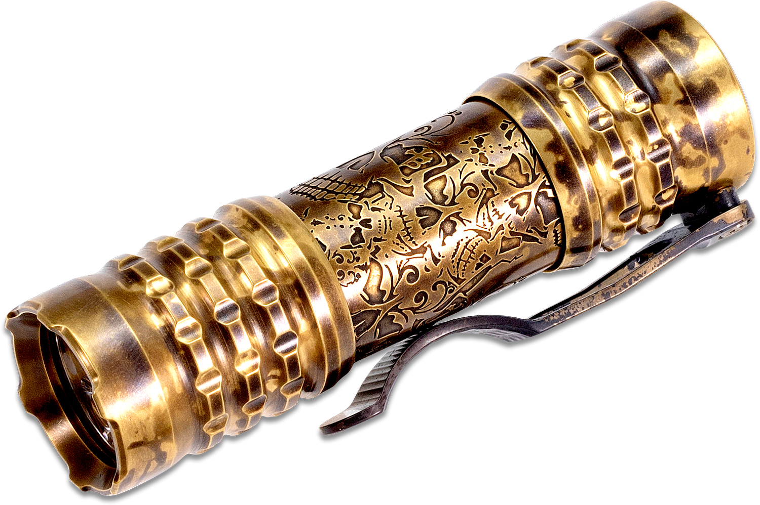 CWF Custom Flashlights/Ti2 Design Custom Borka Edition Pele Flashlight ...
