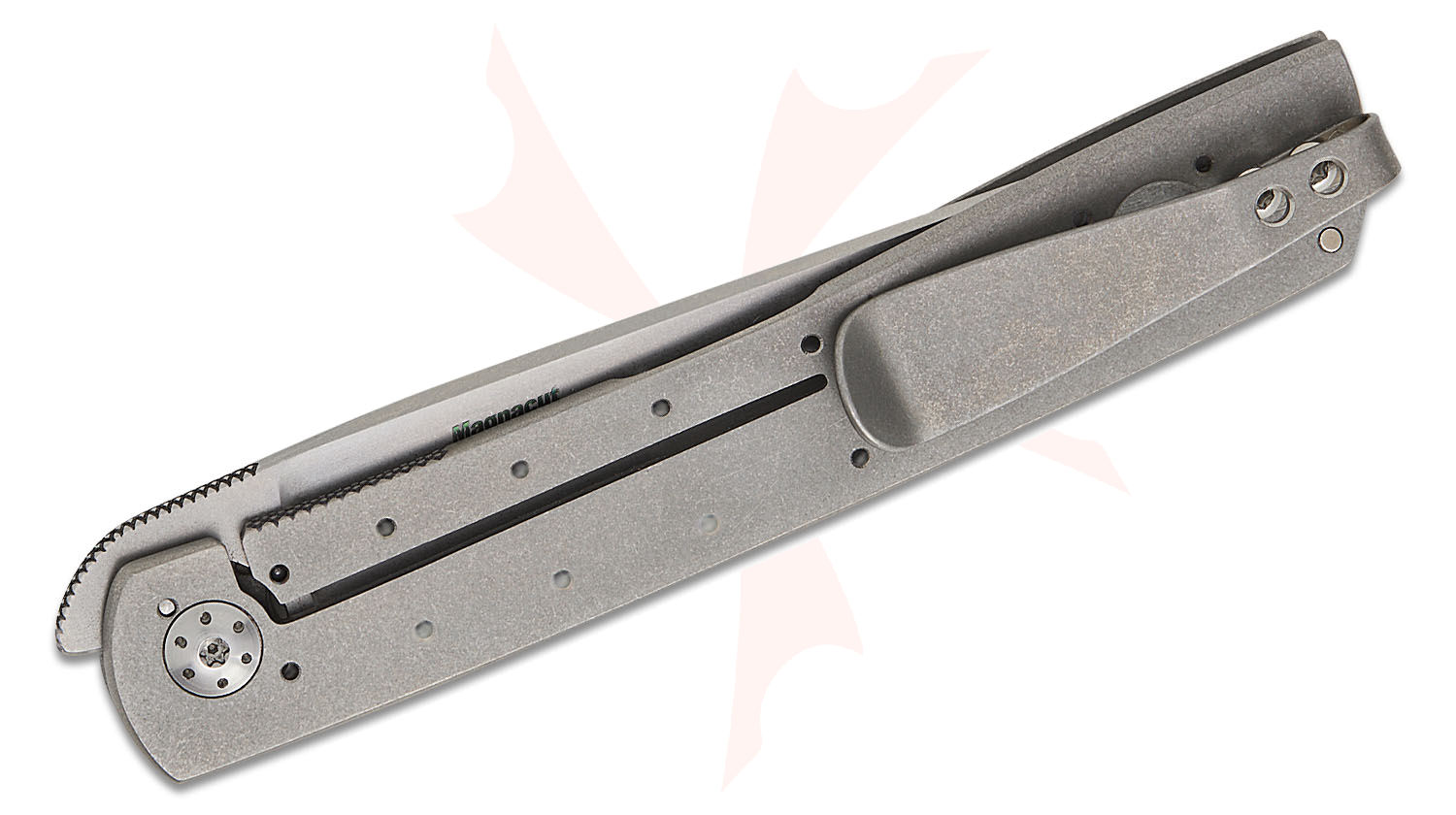 Brad Zinker Custom Urban Trapper Slim Frame Lock Front Flipper Knife 3. ...