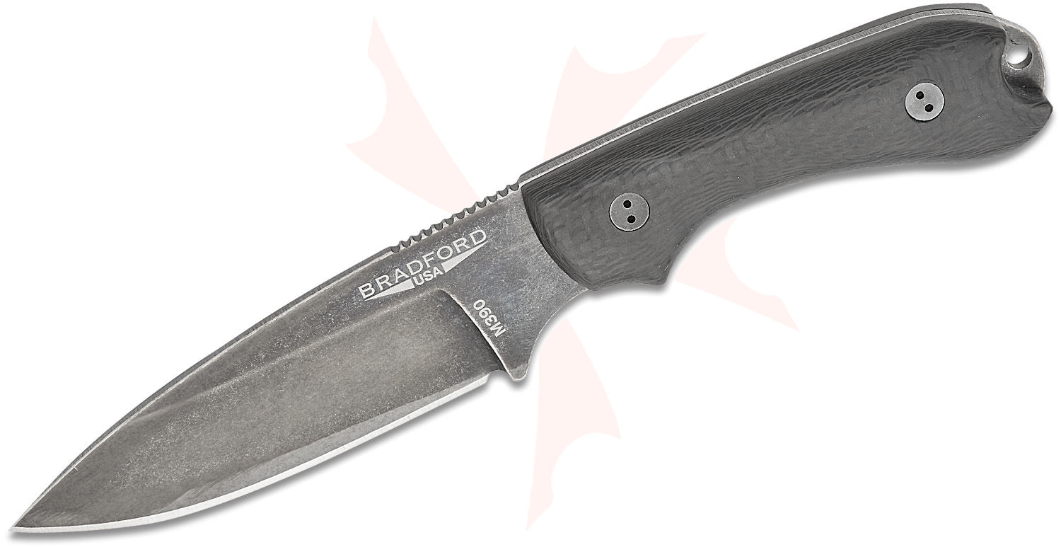 Bradford Knives Guardian3.2 Fixed Blade Knife 3.875" M390 Nimbus Finish ...