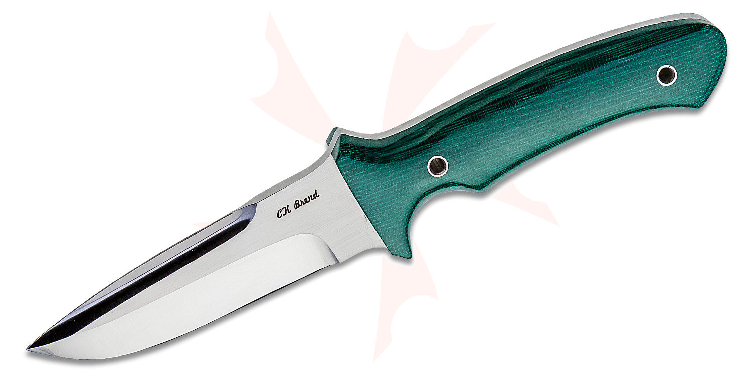 Walter Brend Handmade Knives Custom Kay Brend Fighter Fixed Blade Knife ...