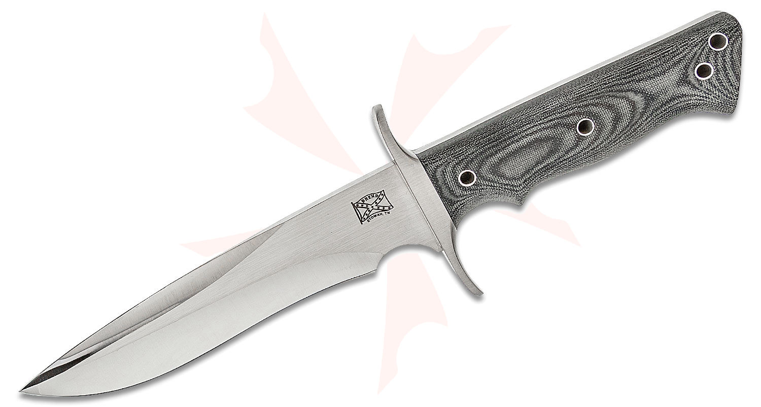 Walter Brend Handmade Knives Custom Model 2-7 Fixed Blade Knife 7" CPM ...