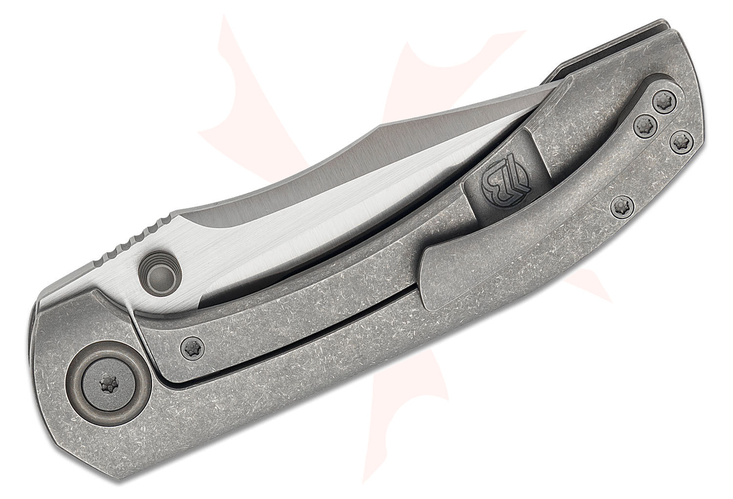 Brian Brown Knives Raptor v2 Folding Knife 3.5" M390 Satin Harpoon ...