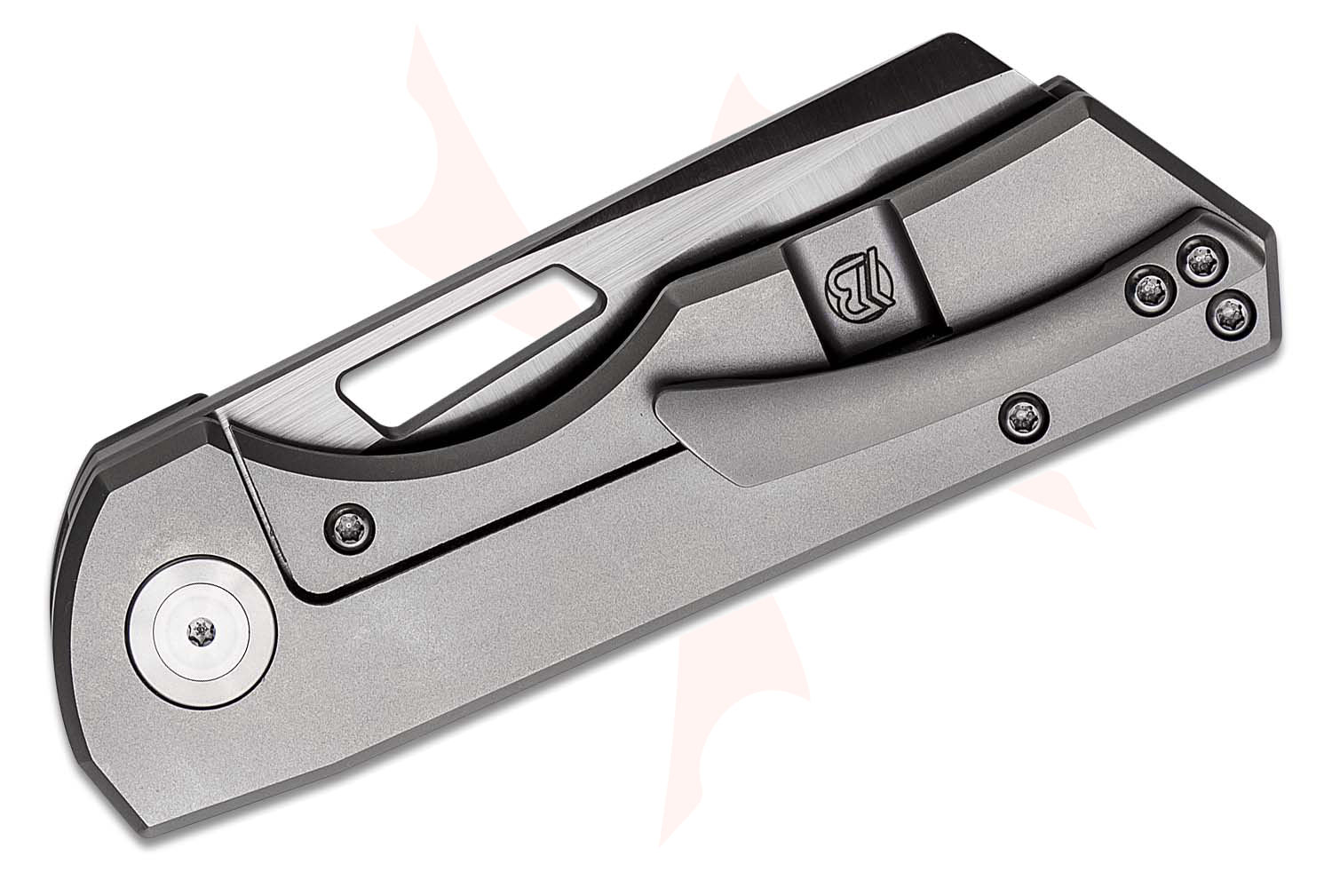 Brian Brown Knives Yeager-M Folding Knife 3.25" M390 Satin Cleaver ...