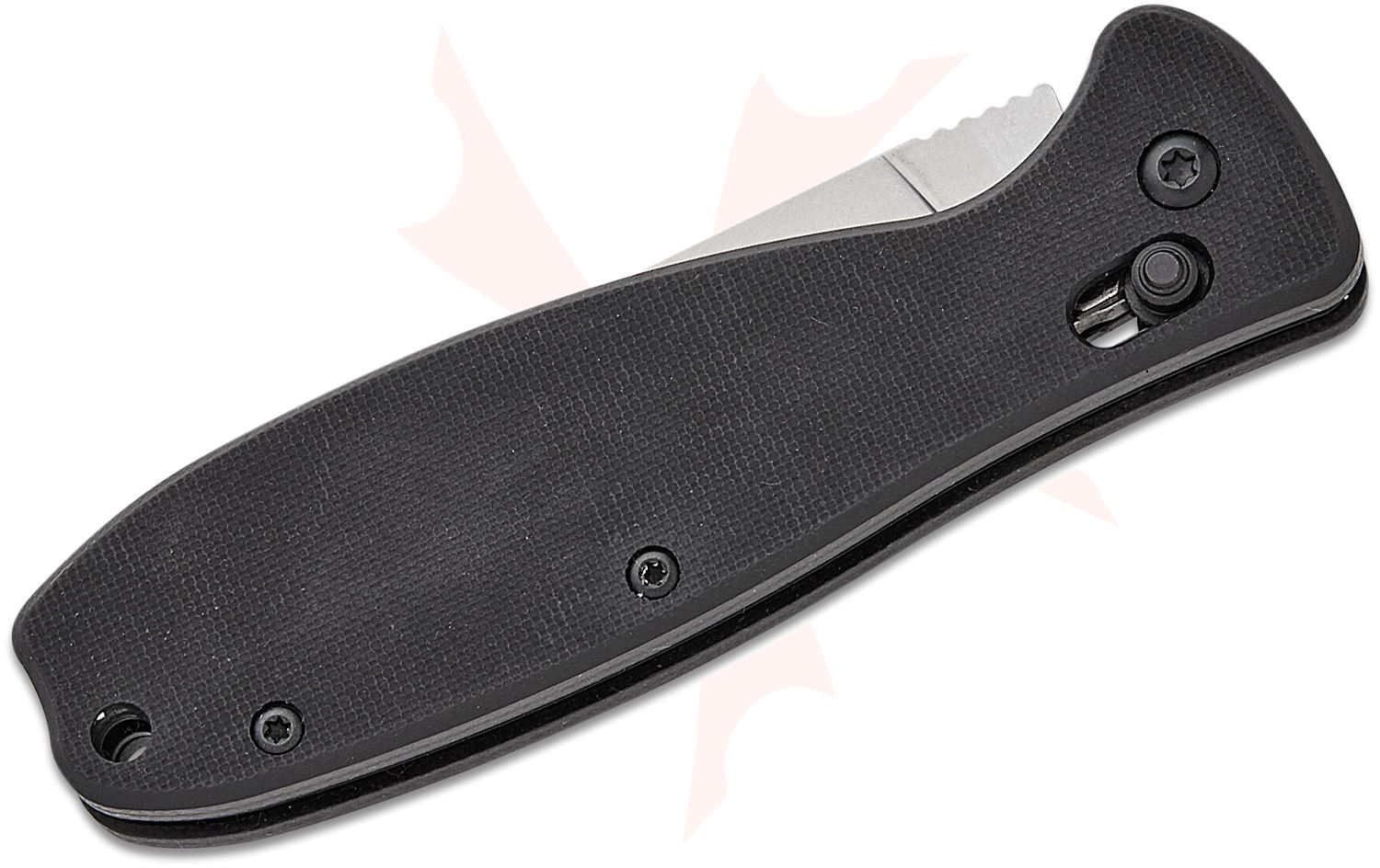 Zancudo AUTO Slide Lock Folding Knife 3" 14C28N Stonewashed Drop Point ...