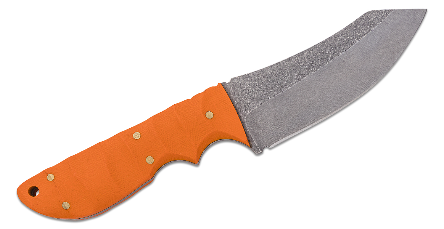 Brock Blades Custom Mini Cathead Fixed Blade Knife 3.875" CPM-3V ...