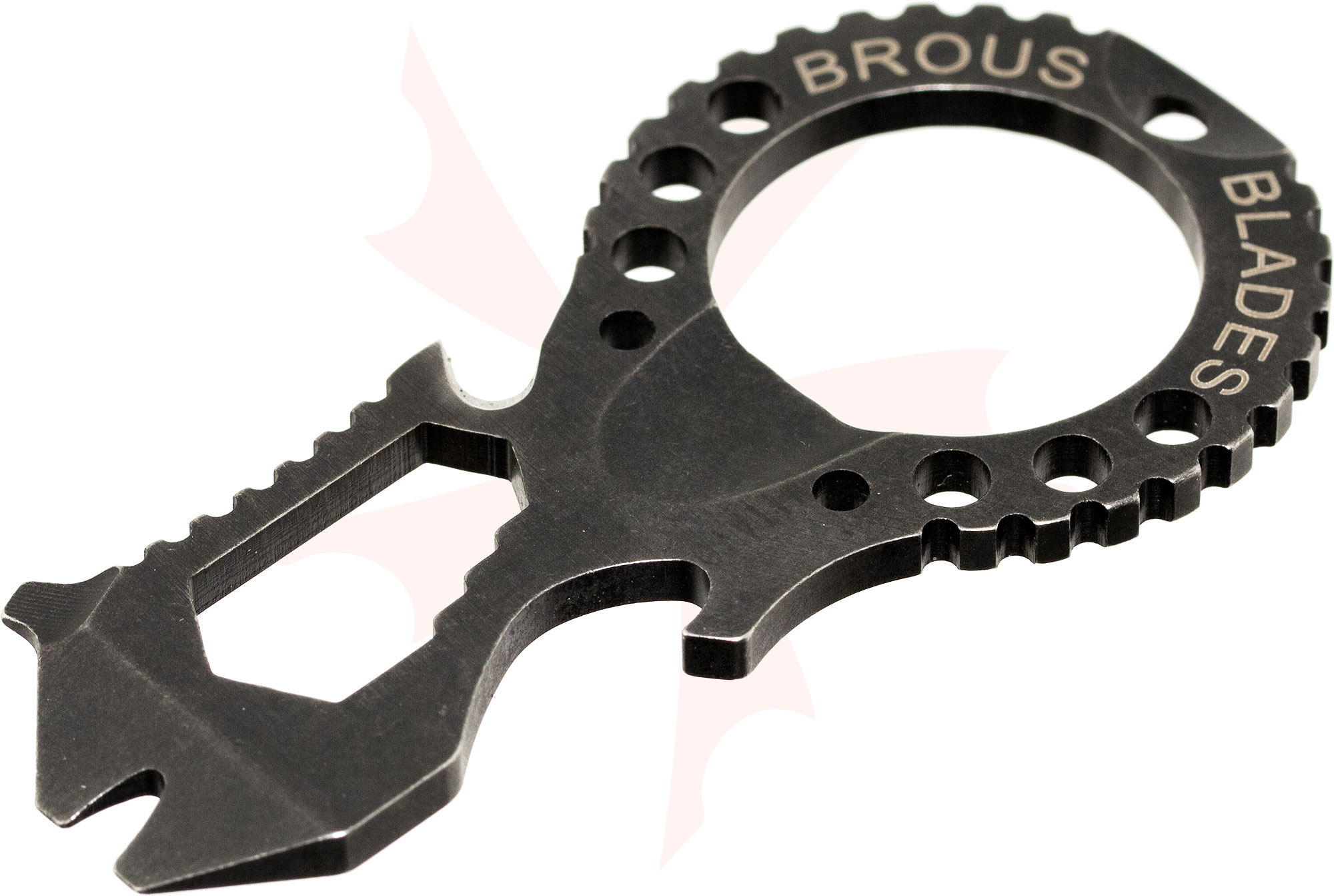 Brous Blades BMT Brous Multi-Tool, Black Acid Stonewash - KnifeCenter ...