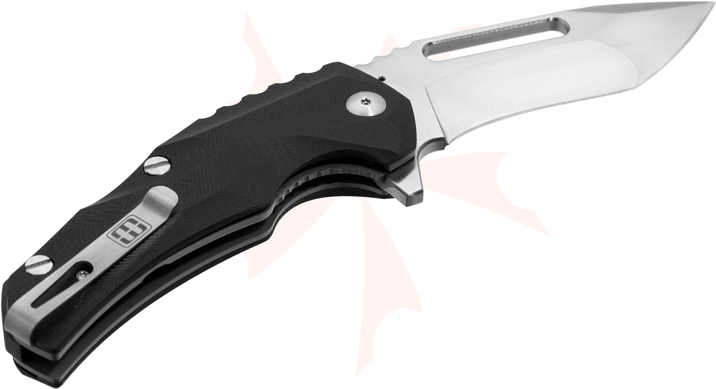 Brous Blades Reloader Flipper Folder 3.5" D2 Satin Blade, G10 Handles ...