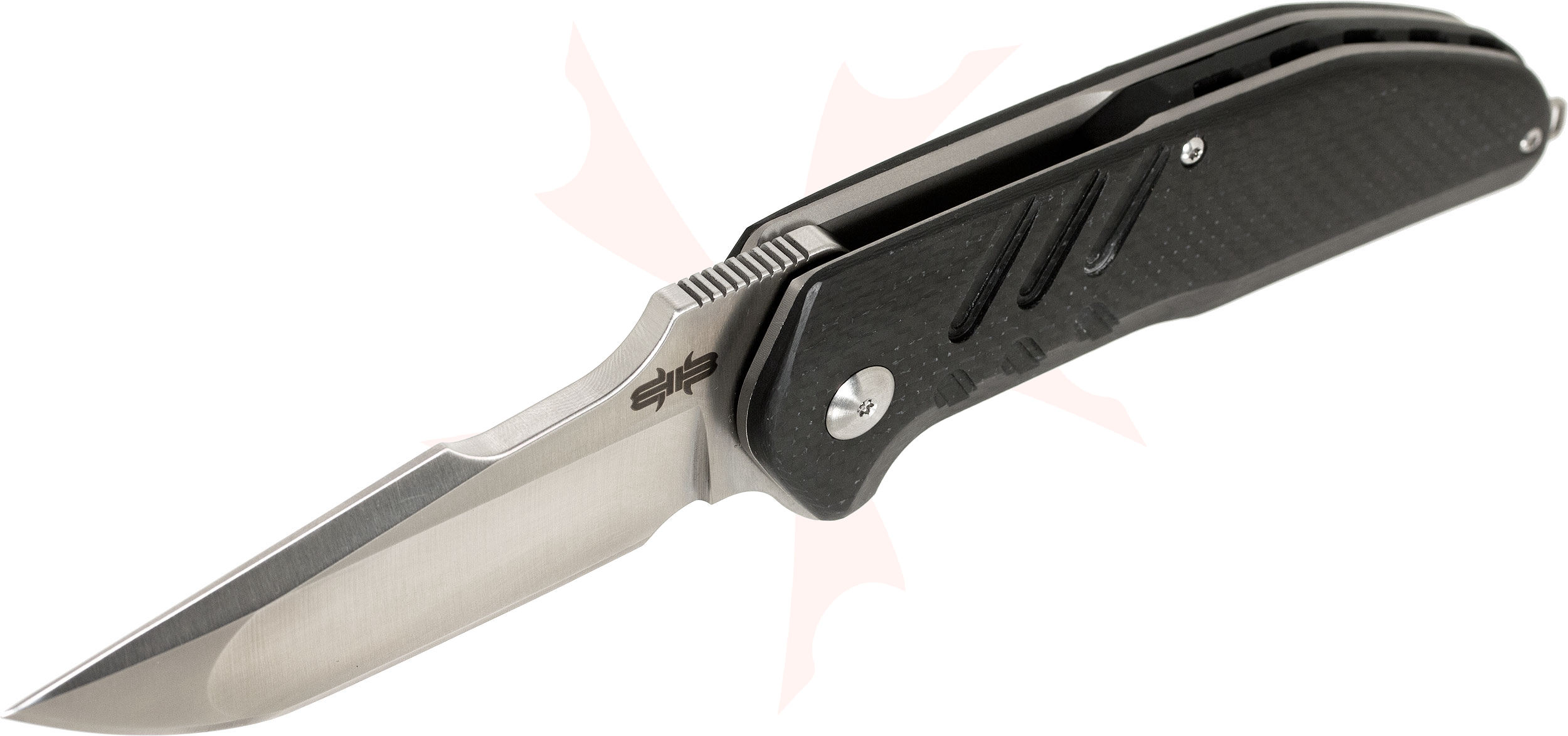 Brous Blades Dustin Turpin Strife Flipper Knife 3.5" D2 Satin Blade ...