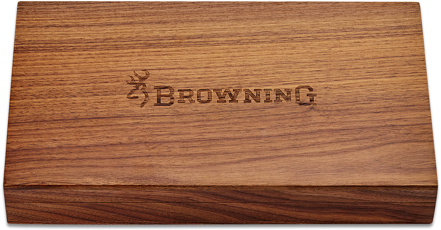 Browning 2024 Medallion Fixed Blade Knife 3.75" Mirror Polished Skinner ...