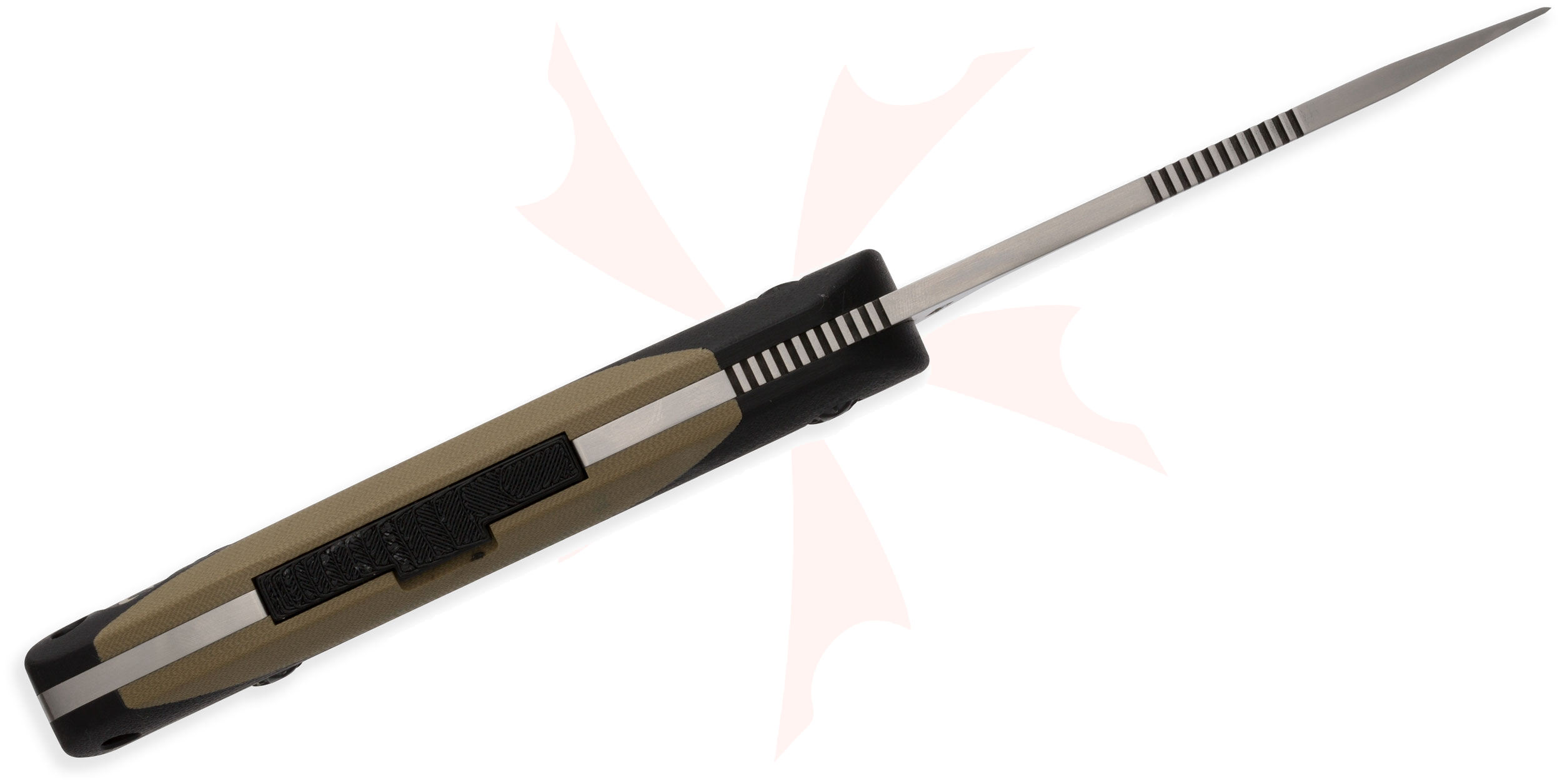 Browning Steel Sharp Fixed 3.25" Drop Point Blade, Tan Injection Molded ...