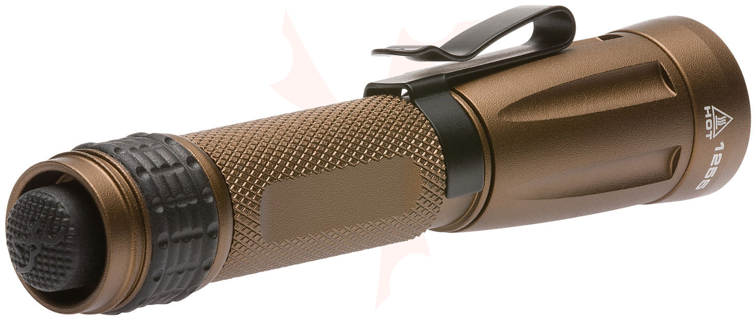 Browning Tactical Alpha Elite LED Flashlight, Bronze Aluminum Body, 200 ...