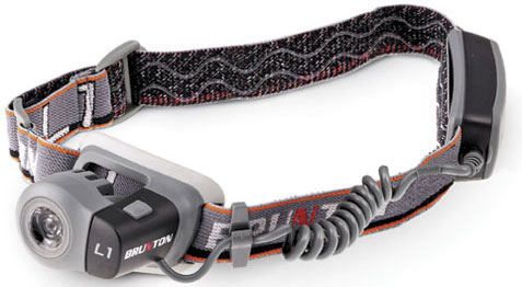 Brunton L1 1-Watt Luxeon LED Headlamp Uses Two AA Batteries ...