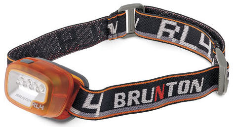 Brunton RL4 3 White/1 Red LED Headlamp Uses Three AAA Batteries ...