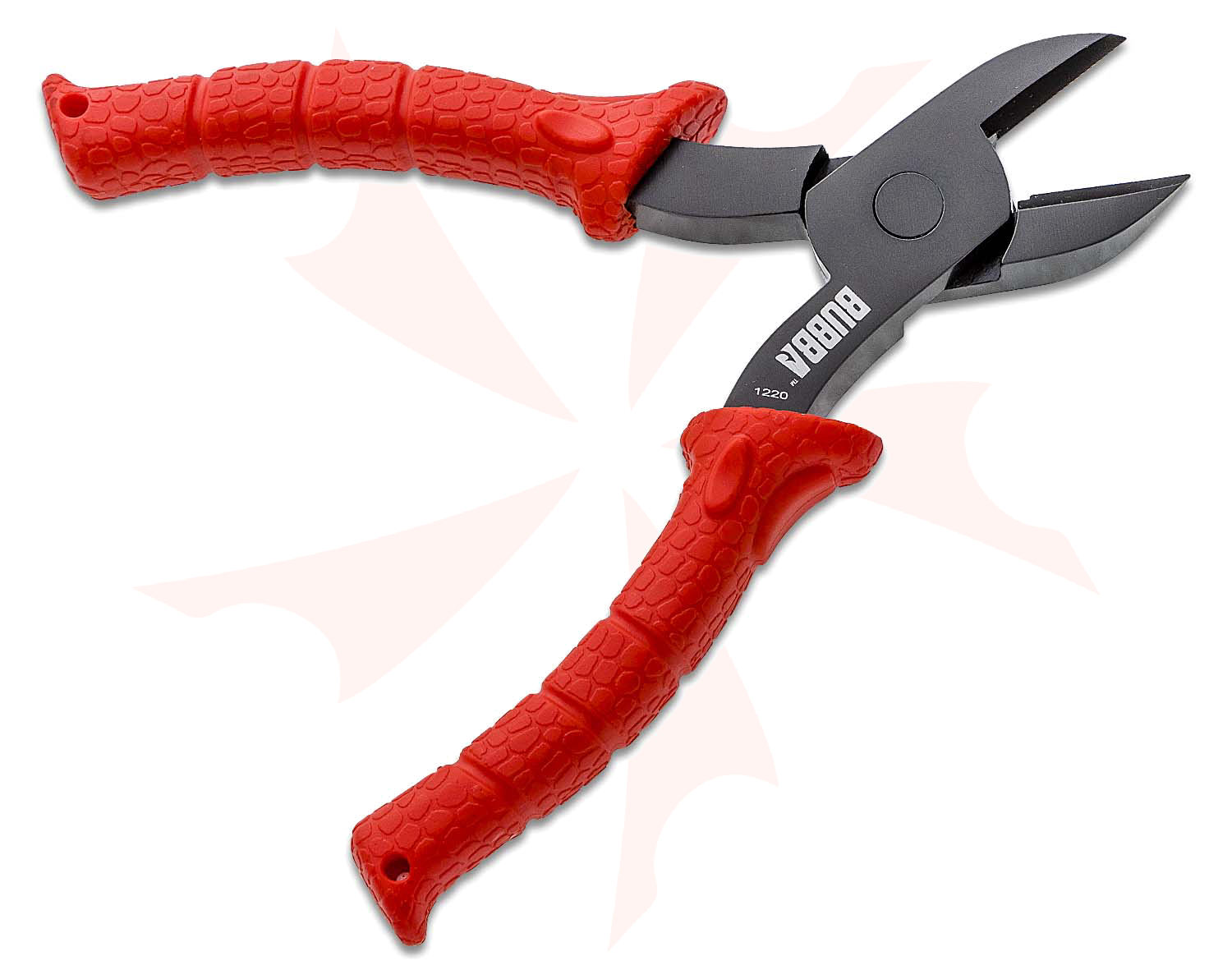 Bubba Blade Wire Cutters, 7" Overall, Red TPR Handles - KnifeCenter ...