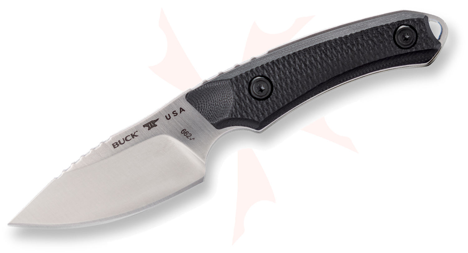 Buck 662 Alpha Scout Elite Fixed Blade Knife 2.875" MagnaCut Satin Drop ...