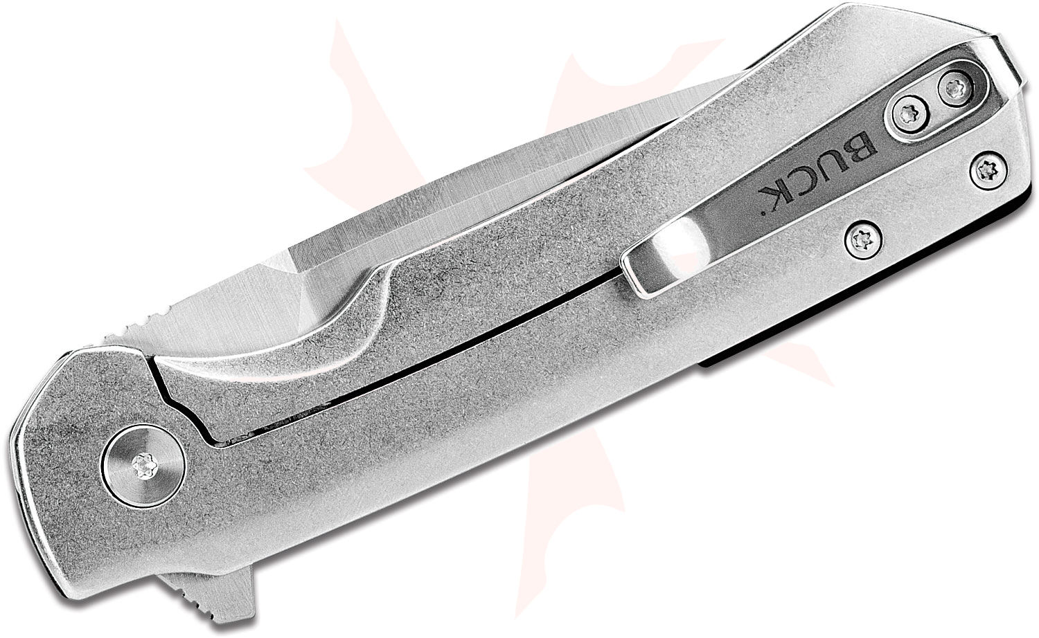 Buck 714GRS Stinger Frame Lock Flipper Knife 3" D2 Satin Drop Point ...