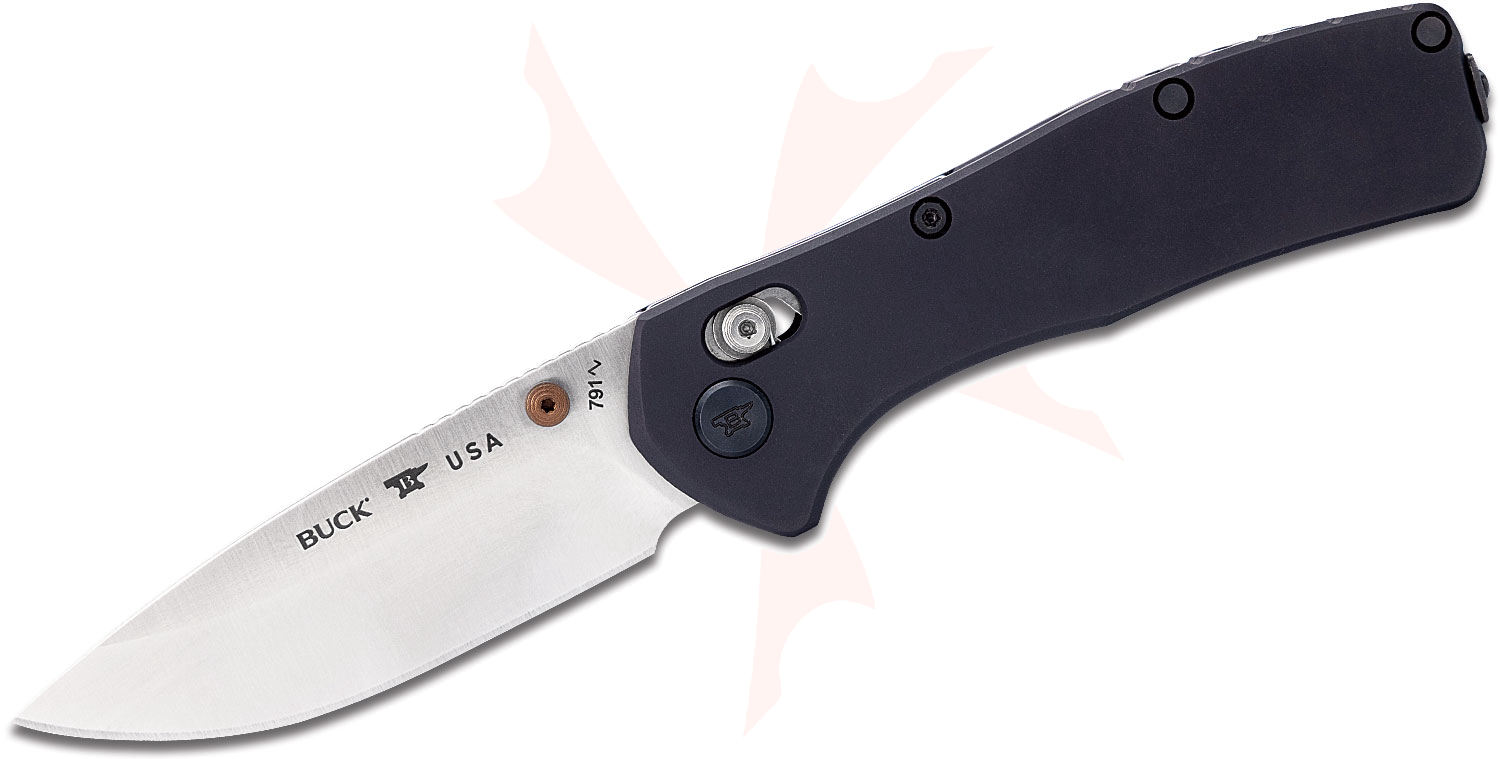Buck 791BKS Range Elite Crossbar Lock Folding Knife 3.375" CPM-MagnaCut ...