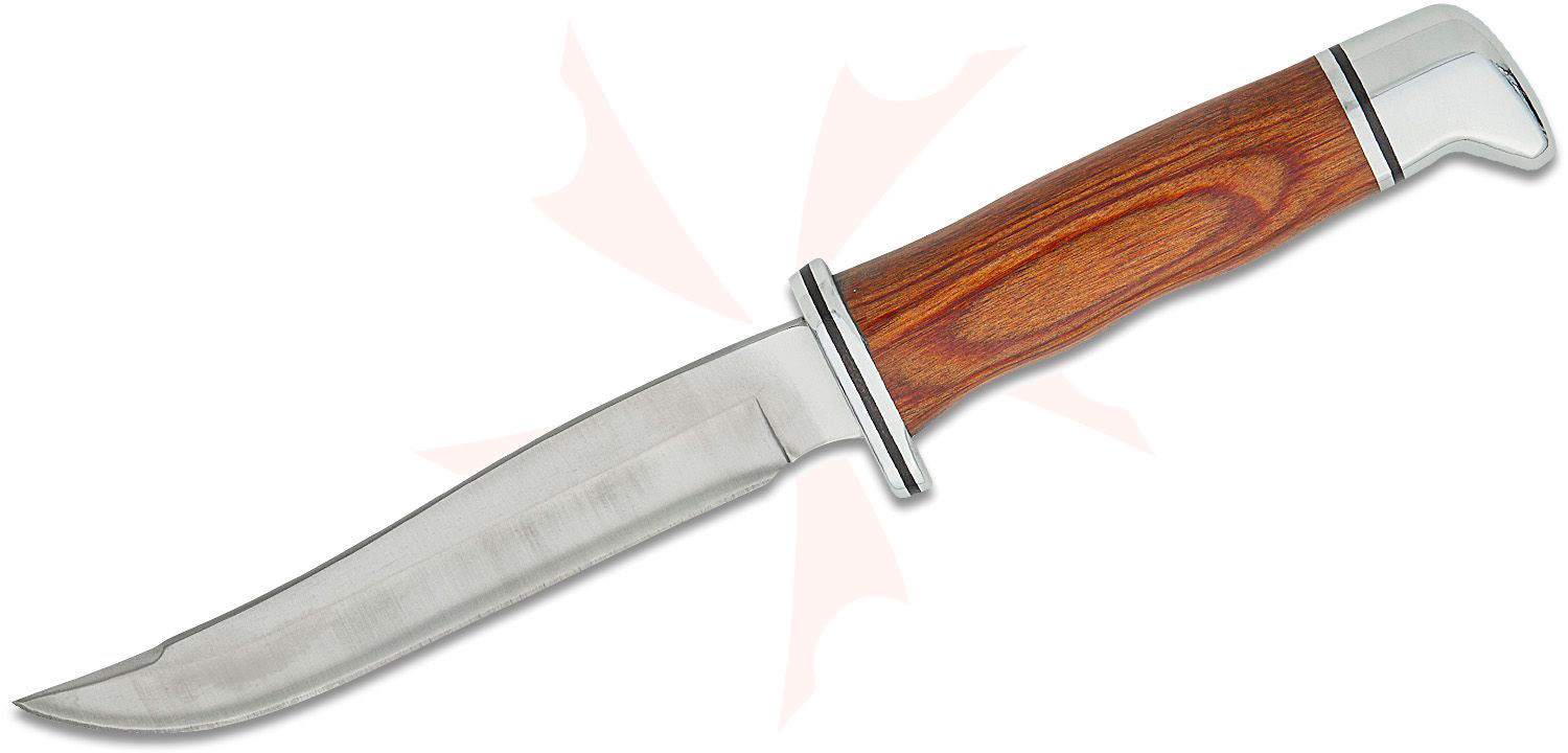 Buck 0105CCS1 Heritage Pathfinder Fixed Blade Knife 5" 420HC Satin Clip ...