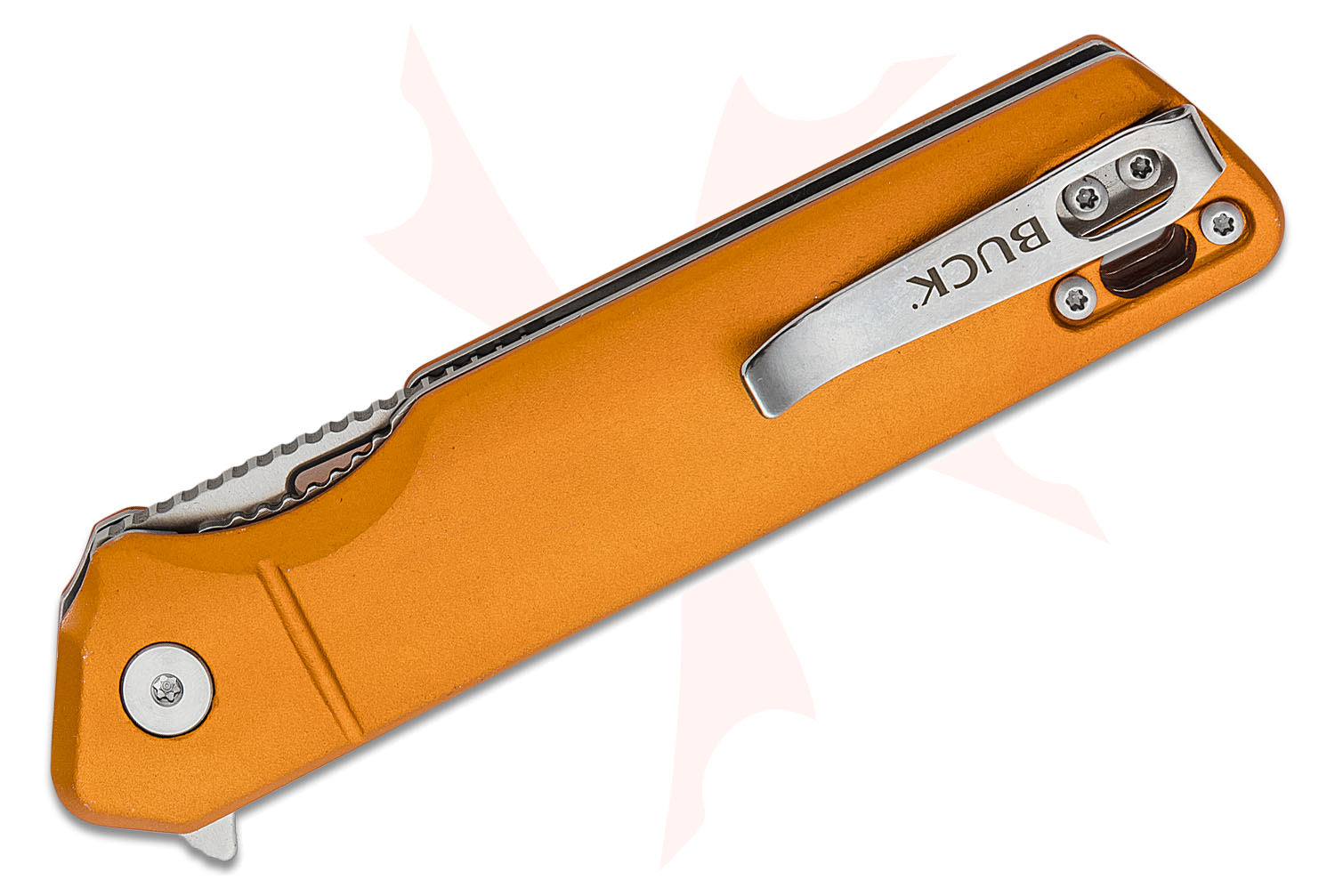 Buck 239 Infusion Assisted Flipper Knife 3.25" Satin Drop Point Blade ...