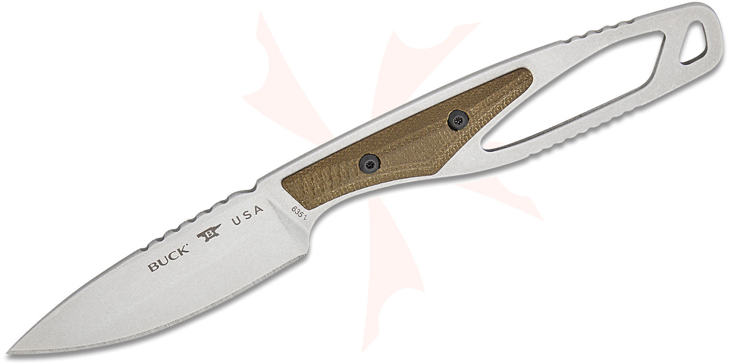 Buck 631GRSVP PakLite Pro Field Kit, OD Green Handles - KnifeCenter - 13820