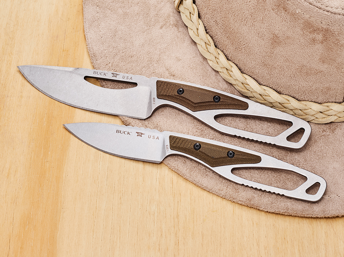 Buck 631GRSVP PakLite Pro Field Kit, OD Green Handles - KnifeCenter - 13820