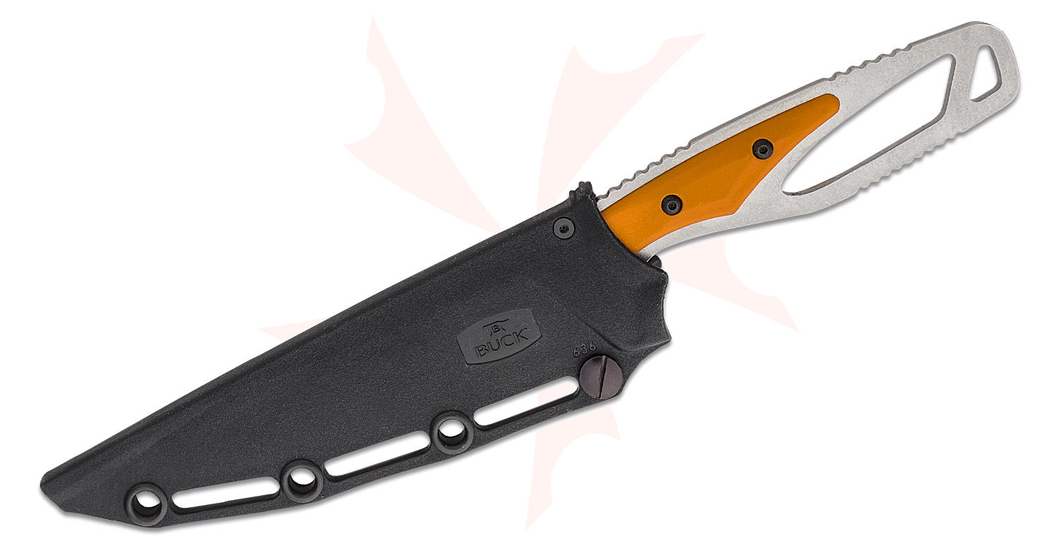 Buck 636ORS PakLite Processor Select Fixed Blade Knife 5.25 ...
