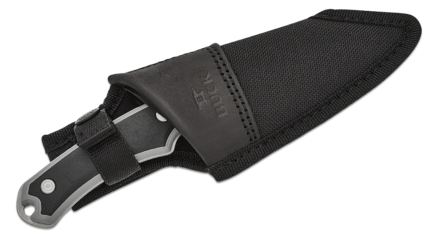 Buck 664 Alpha Hunter Select Fixed Blade Knife 3.75" 420HC Stonewashed ...