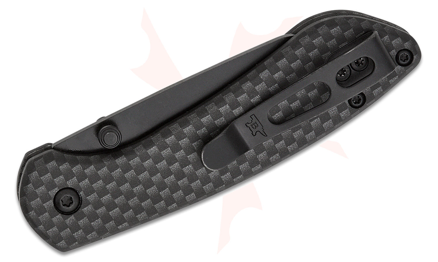 Buck 743 Mini Sovereign Button Lock Folding Knife 2.625" Black TiNi ...
