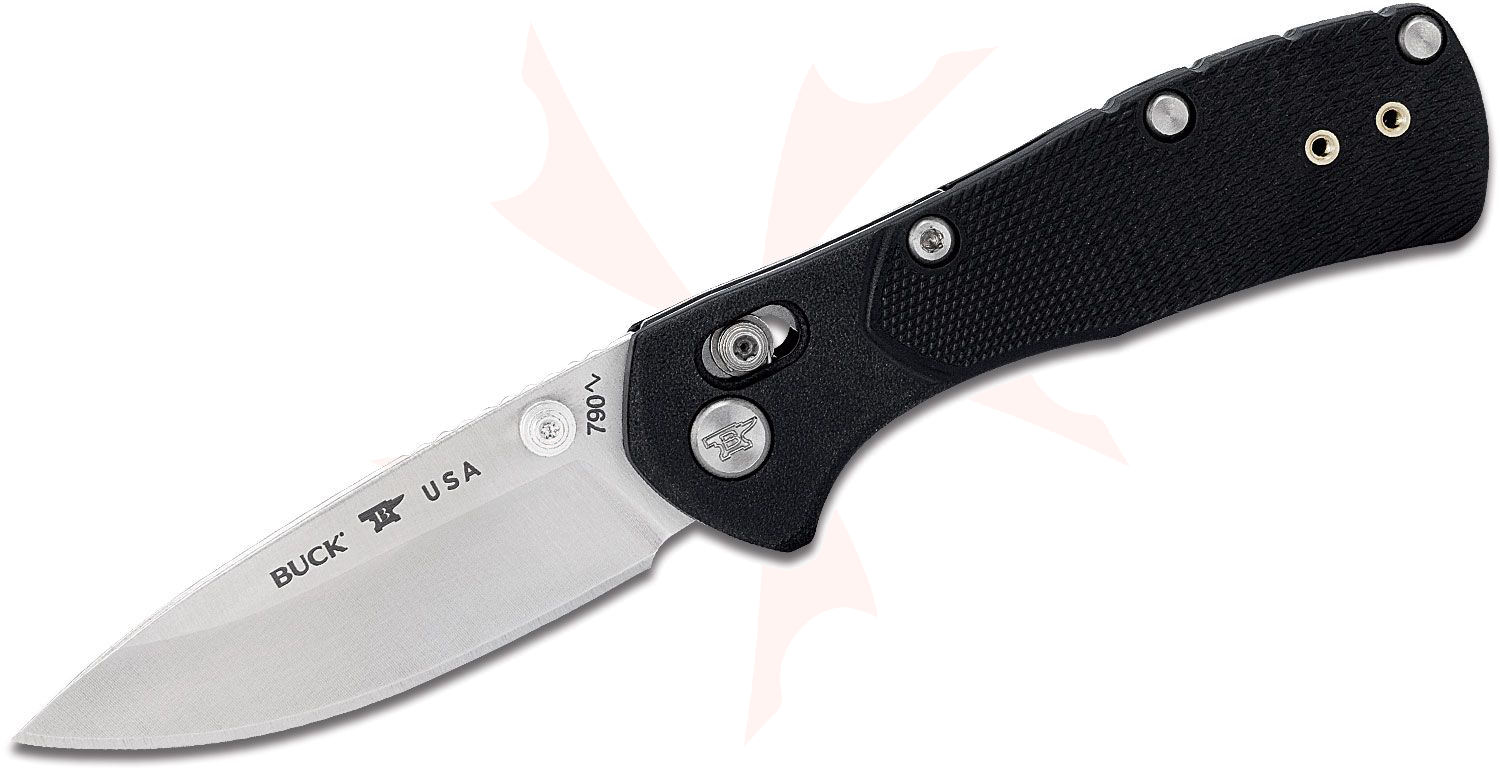 Buck 0790BKS1 Mini Range Pro Crossbar Lock Folding Knife 2.625" 154CM ...