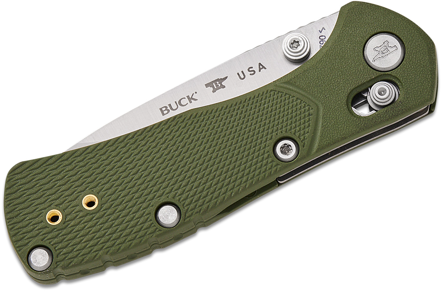 Buck 0790GRS1 Mini Range Pro Crossbar Lock Folding Knife 2.625" 154CM ...