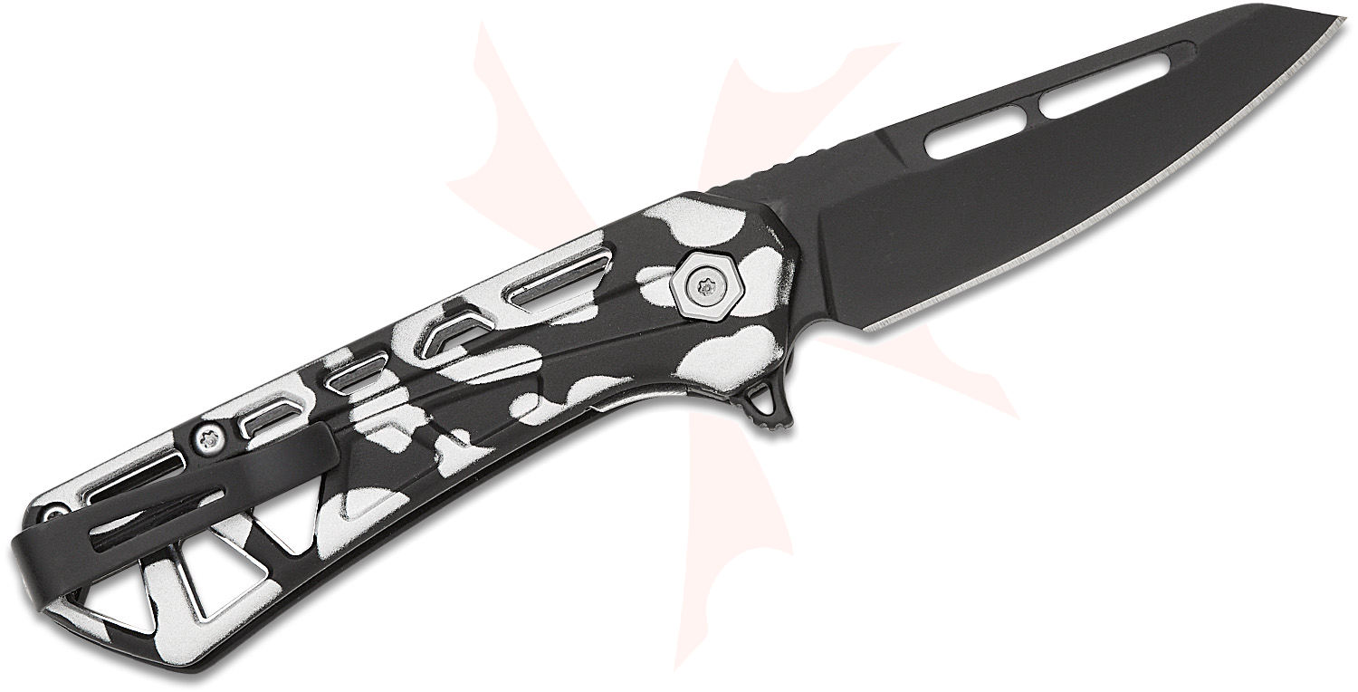 Buck 813 Mini Trace Ops Liner Lock Flipper Knife 2.43" Black Reverse ...