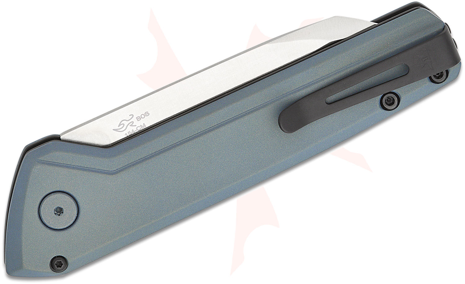 Buck 838 Deploy AUTO Button Lock Folding Knife 3.125" 154CM Stonewashed ...