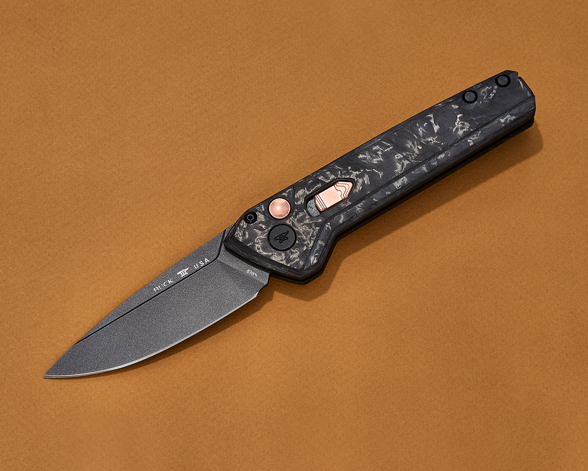 Buck 838 Legacy Collection Deploy AUTO Folding Knife 3.25" S45VN Gray ...