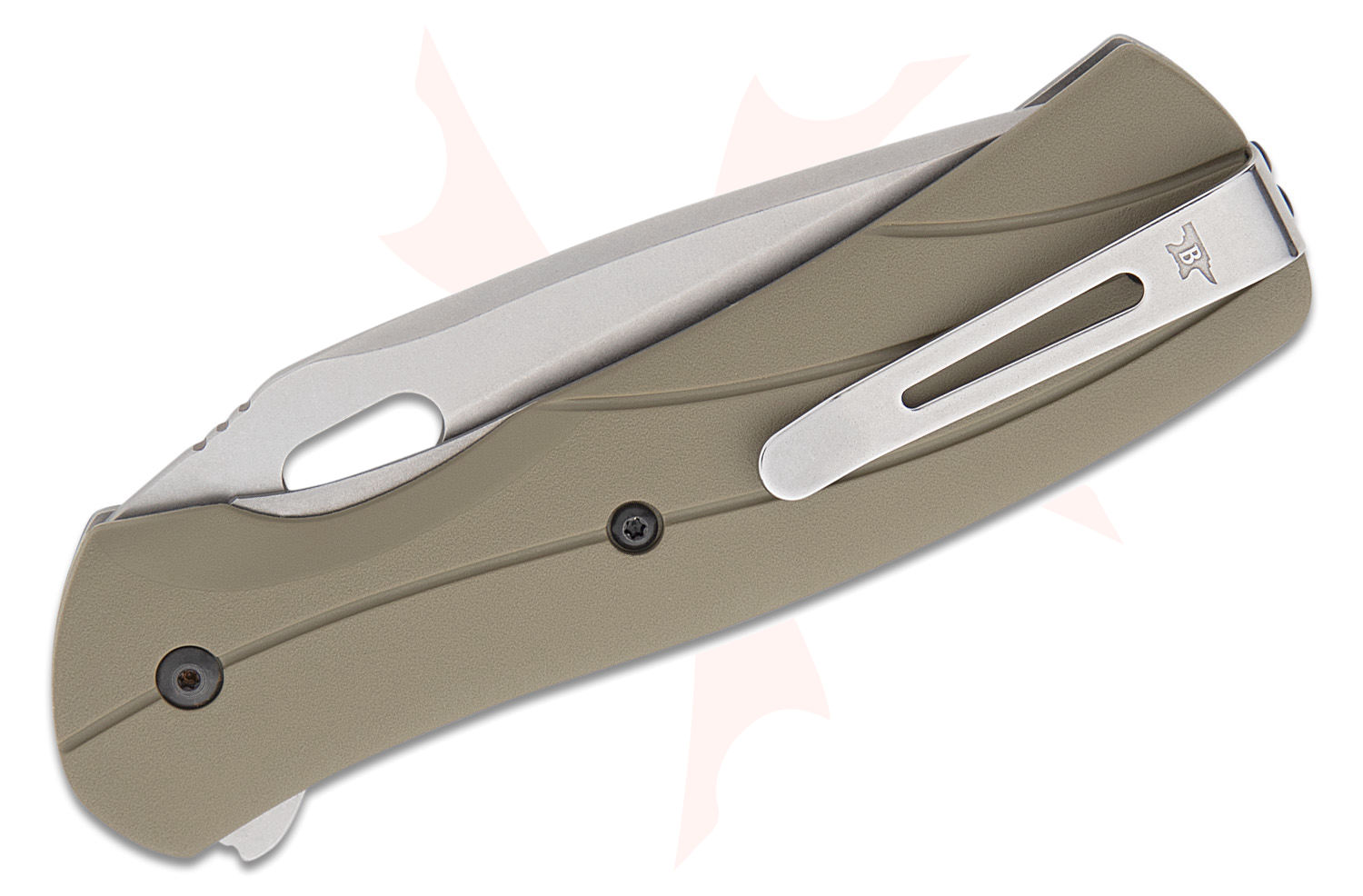 Buck 845B02-B Vantage Force Flipper Knife 3.25" S30V Stonewashed Combo ...