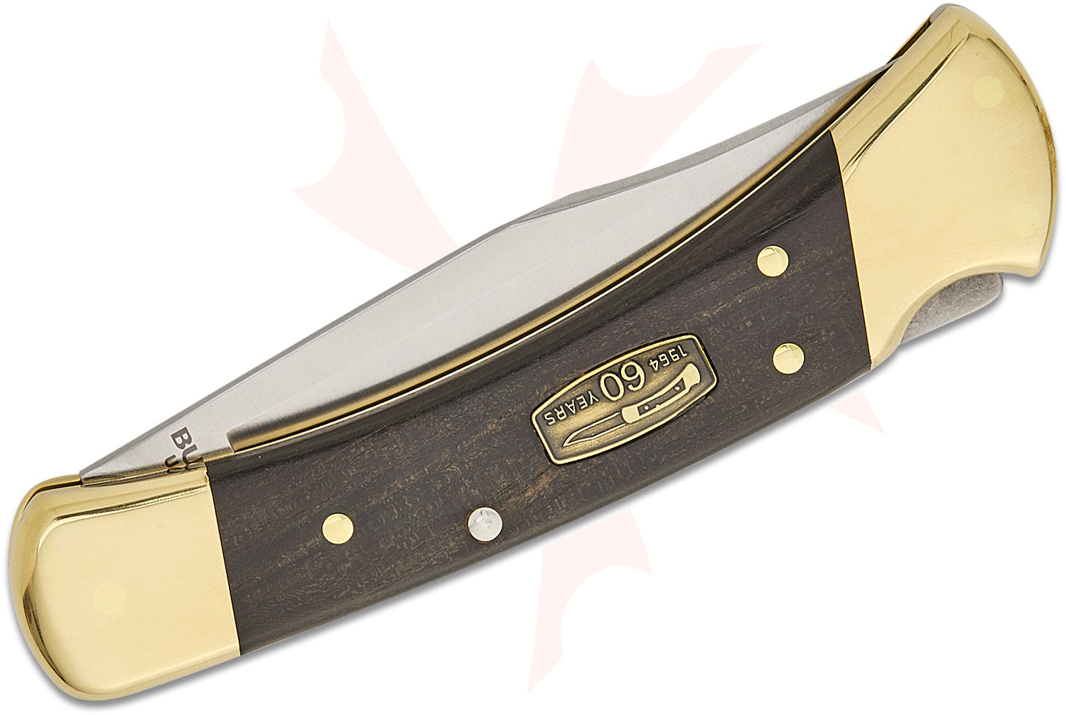Buck 110 Limited Edition 60th Anniversary Lockback Folding Hunter Knife 3.75" CPM-MagnaCut Satin ...