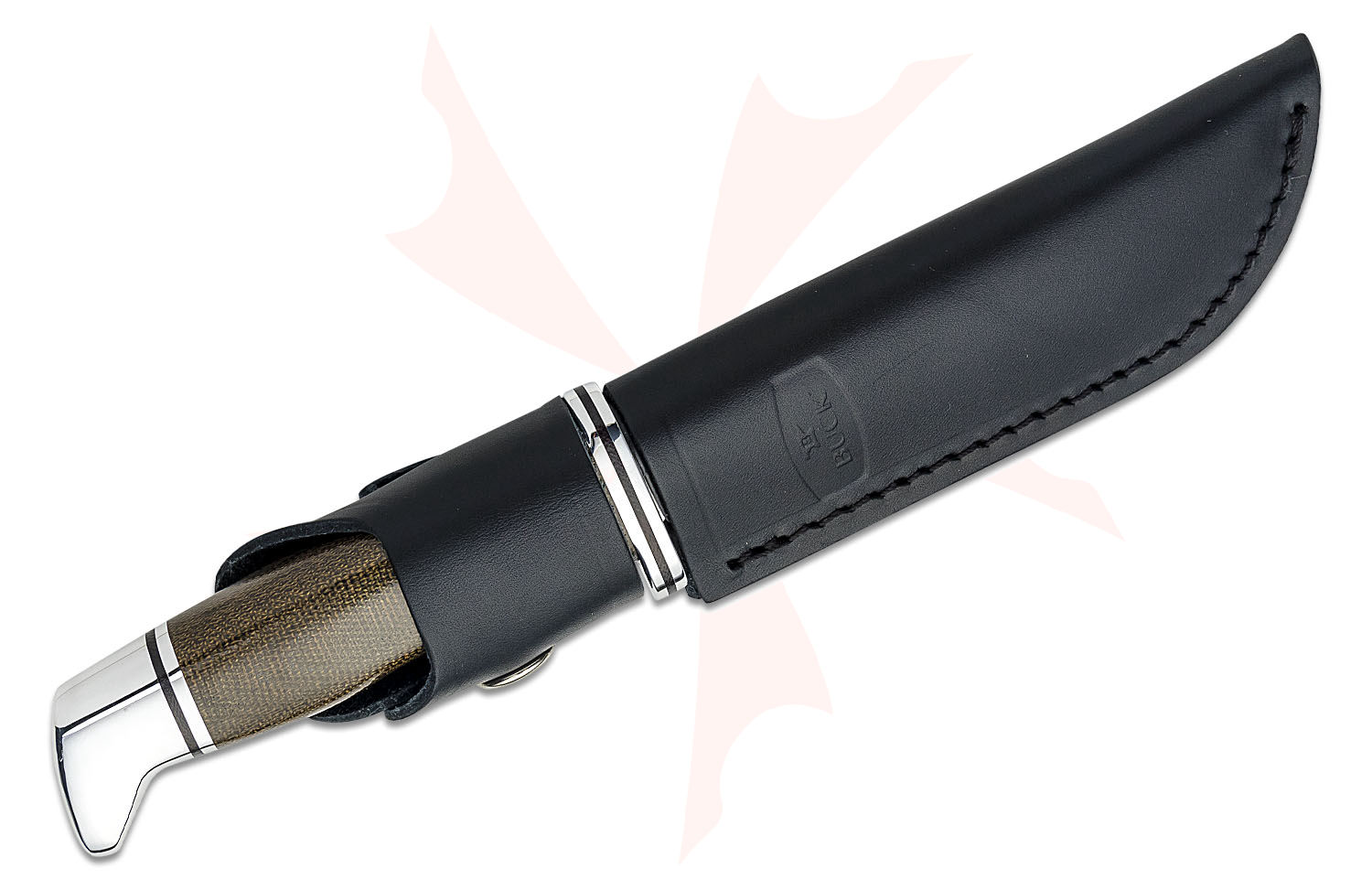 Buck 117 Brahma Pro Fixed Blade Knife 4.5" S35VN Satin Clip Point ...