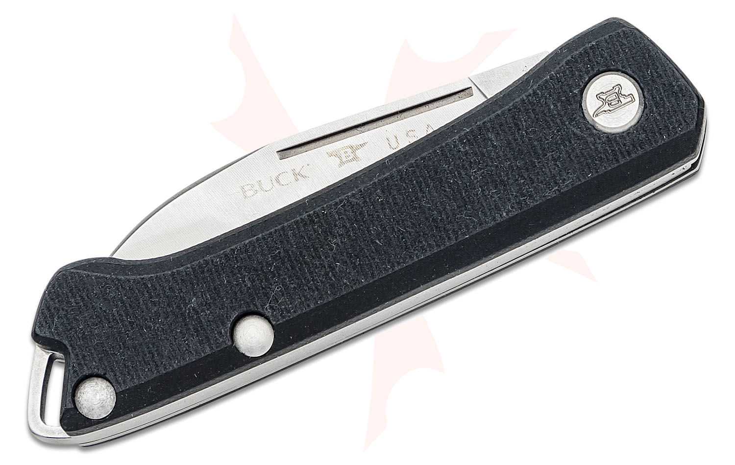 Buck 250 Saunter Slipjoint Folding Knife 2.375" 154CM Satin Drop Point ...