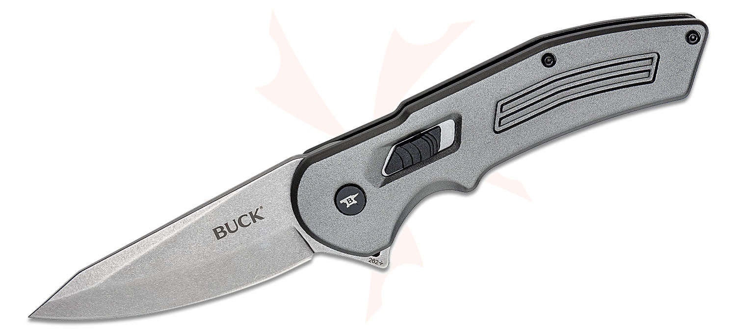Buck 262 Hexam Assisted Flipper Knife 3.33" Satin Drop Point Blade ...