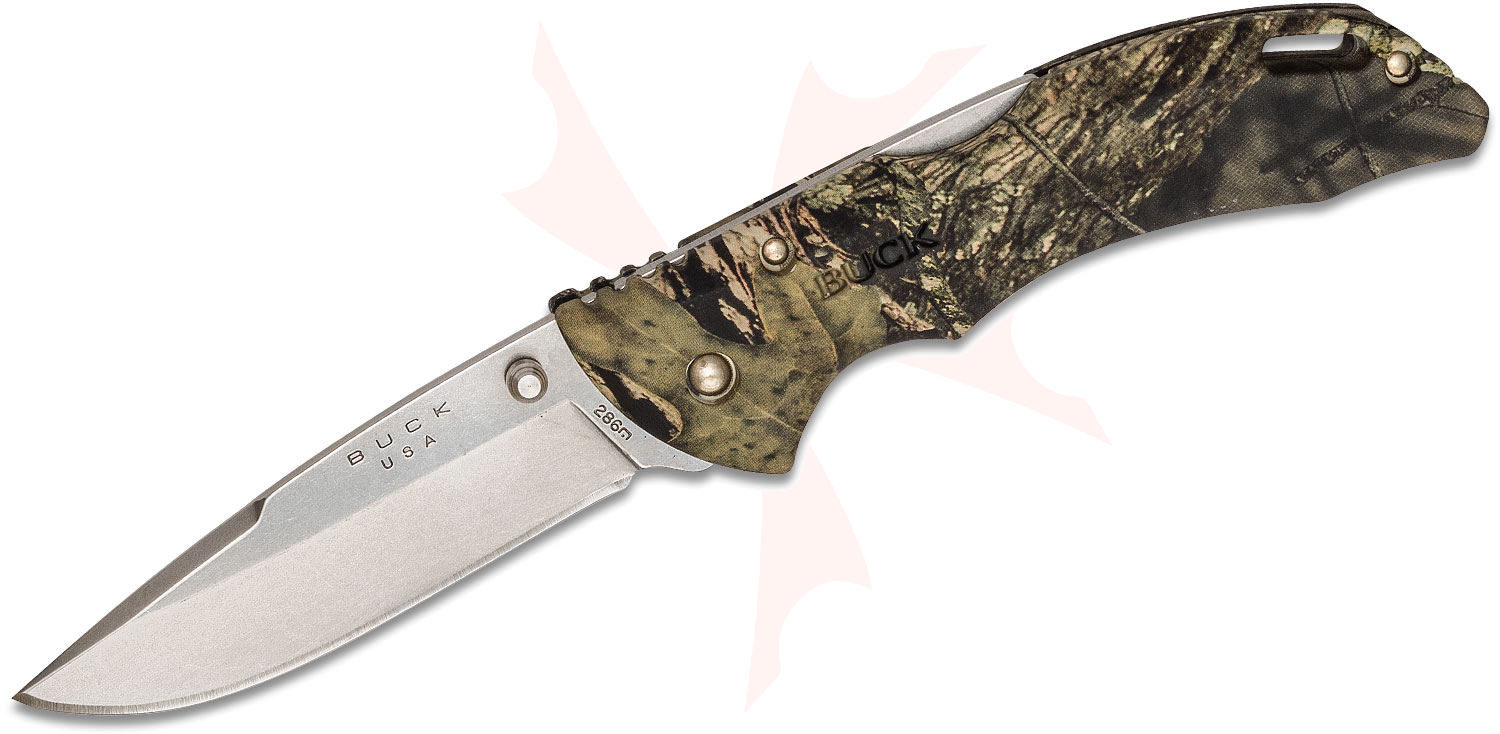 Buck 286 Bantam BHW Folding Knife 3.625" Blade, Mossy Oak Break-Up ...