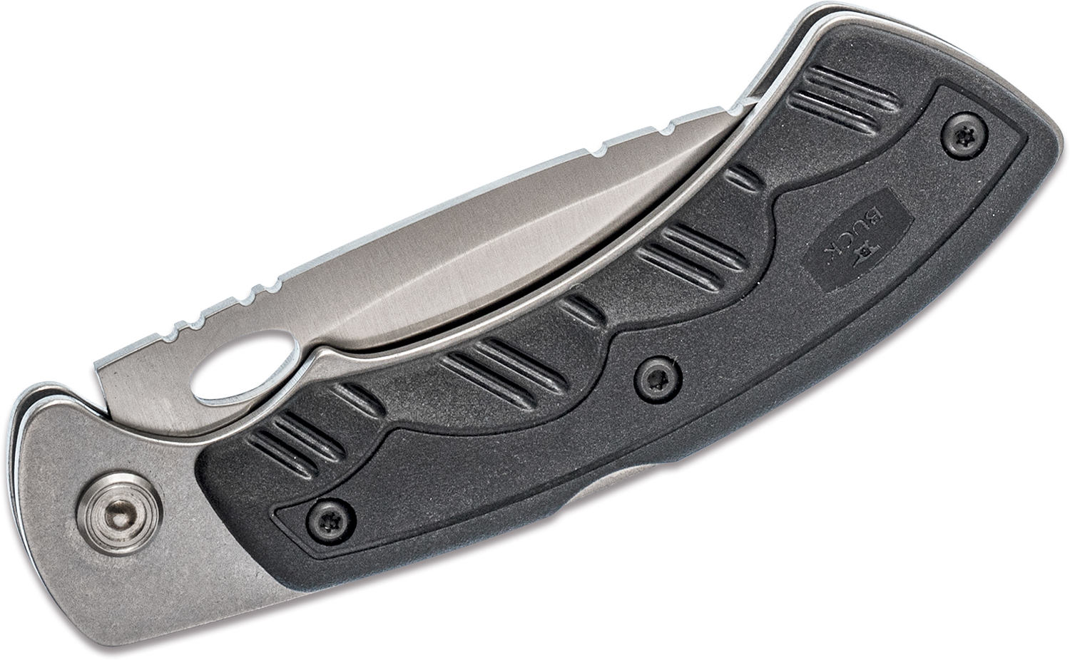 Buck 550 Selector 2.0 Folding Knife 3.75" Interchangeable Blade, Black ...