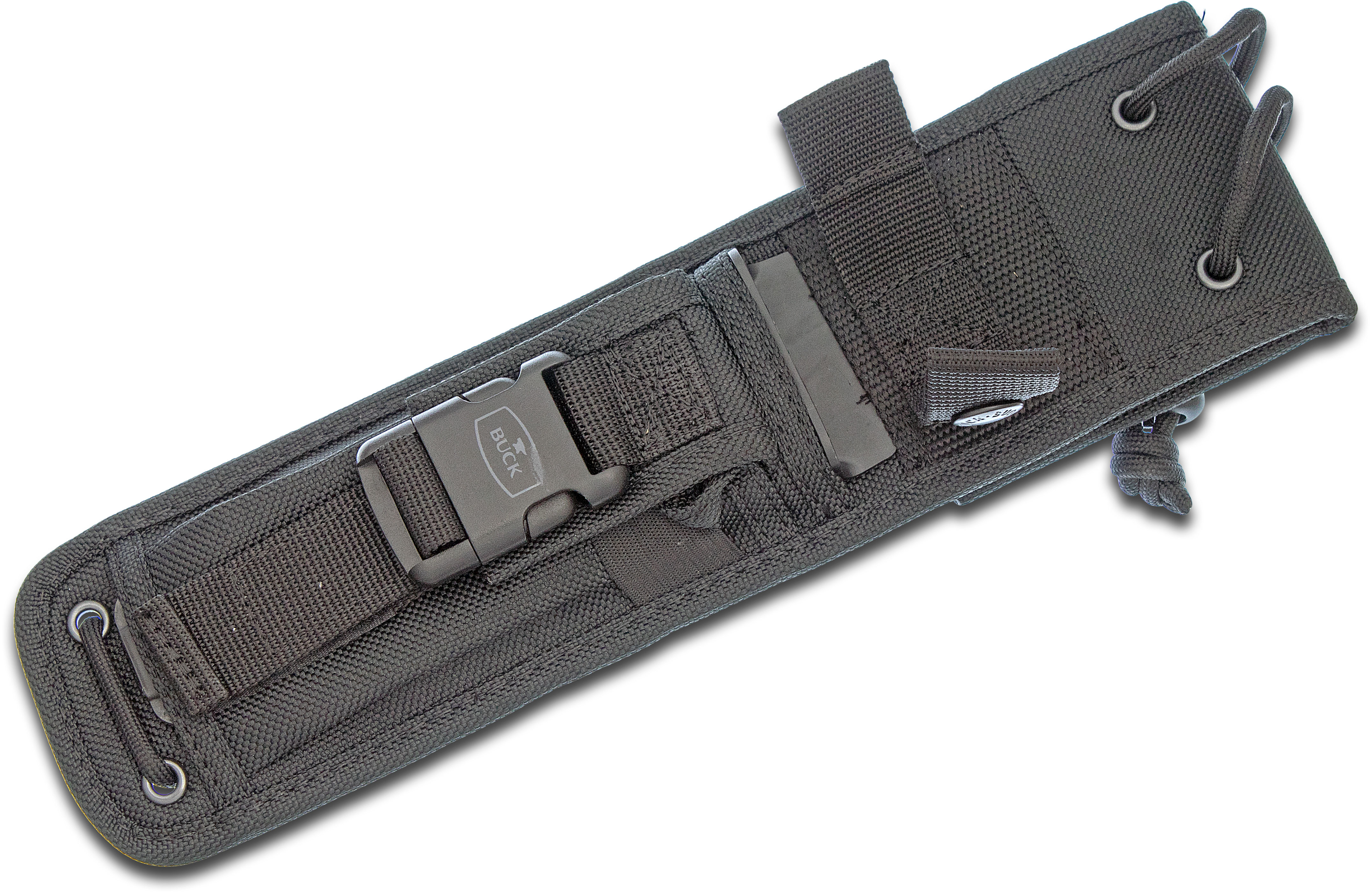 Buck 625 Intrepid-L Fixed 5" Tanto Blade, Reaper Black Handles ...