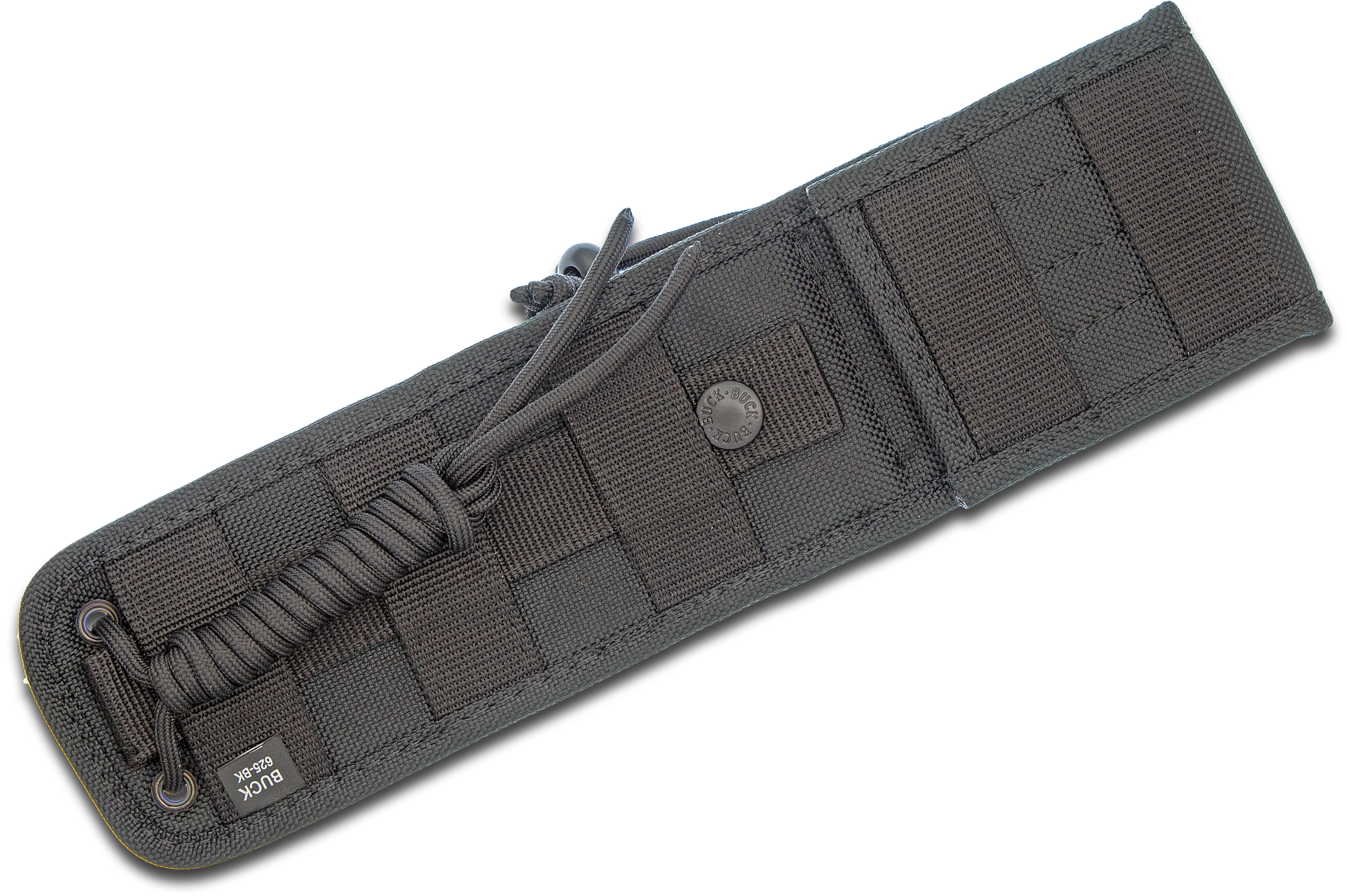 Buck 625 Intrepid-L Fixed 5" Tanto Blade, Reaper Black Handles ...
