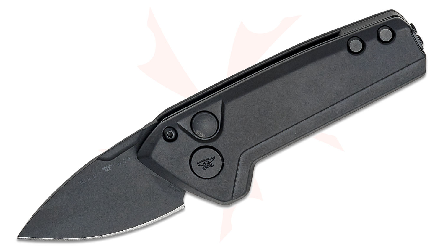 Buck 839 Mini Deploy AUTO Folding Knife 1.875" S35VN Armor Black ...