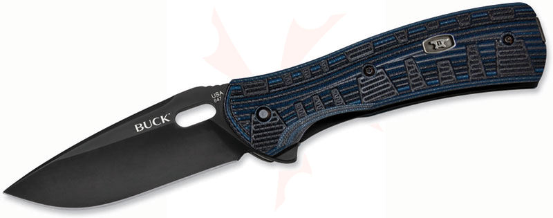 Buck 847 Vantage Force Pro Folding Knife 3-1/4" S30V Plain Blade, Black ...