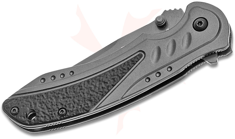 Buck 865 Trigger Folding Knife 3.25" Combo Blade, Aluminum Handles ...