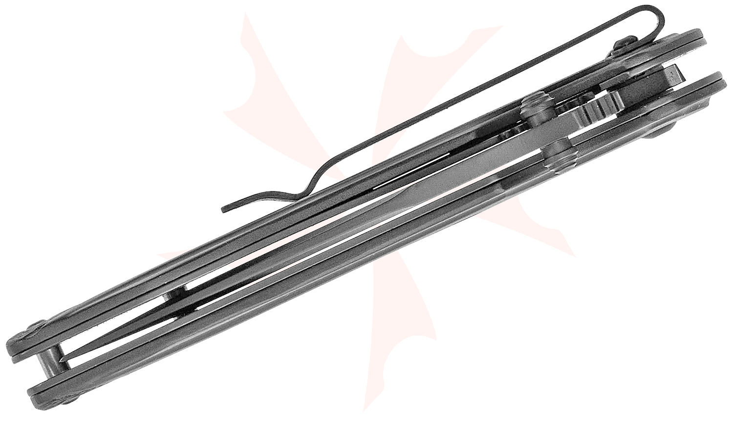 Buck 865 Trigger Folding Knife 3.25" Combo Blade, Aluminum Handles ...