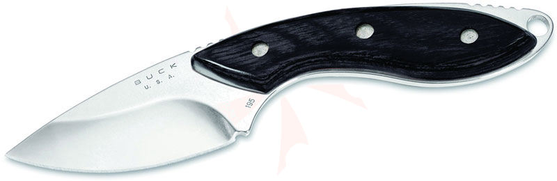 Buck 195 Mini Alpha Hunter 2-1/2" Fixed Blade, Dymondwood Overlays ...