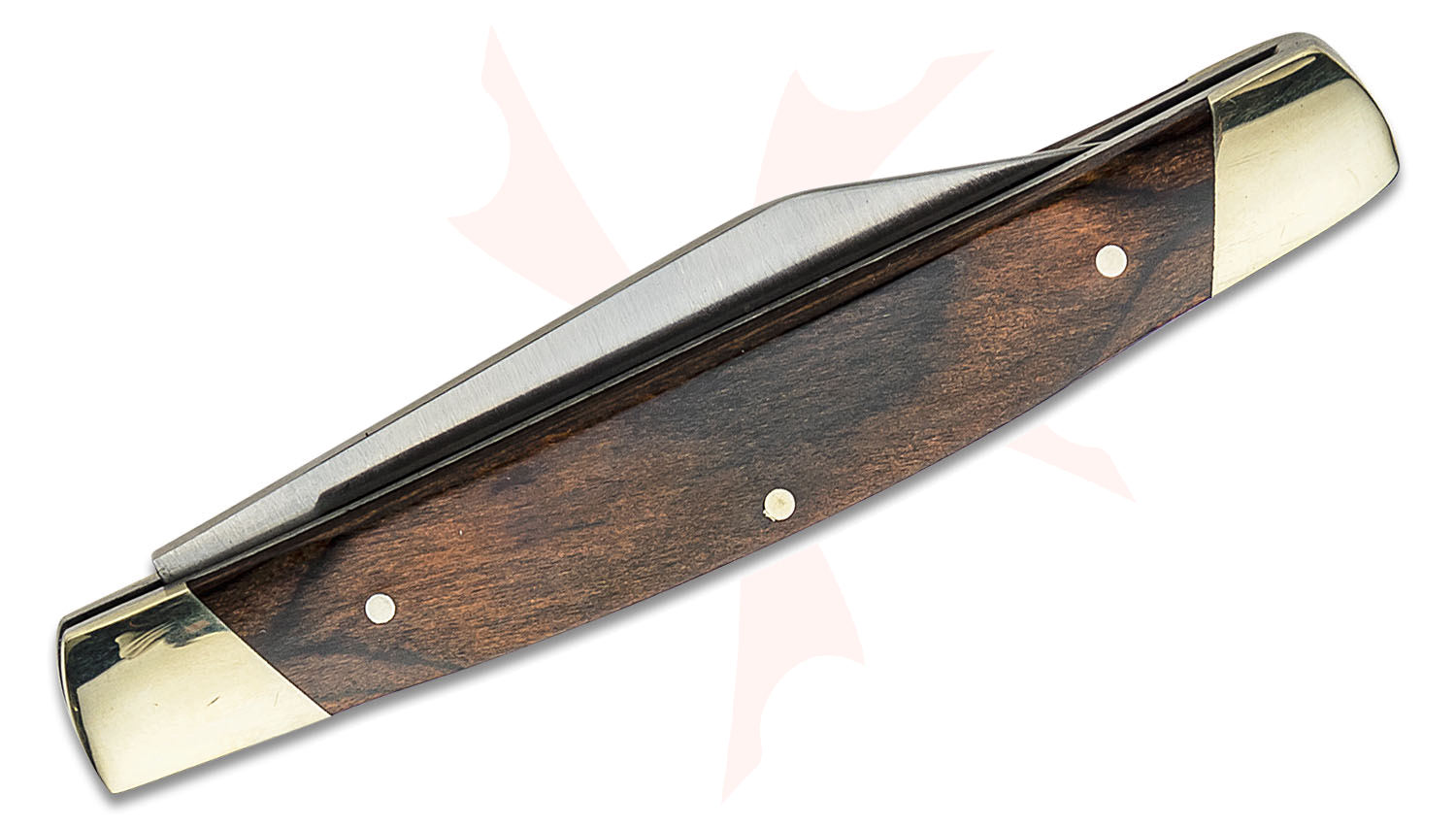 Buck 379 Solo Single Blade Pocket Knife 3" Closed, Woodgrain Handles ...